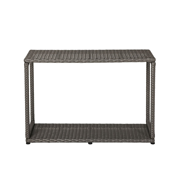 Wicker Open Storage Straight - Display Stock – Portable Spas